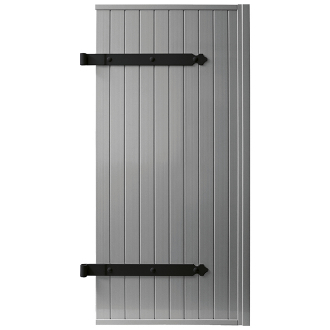 Volet à lames verticales en PVC Clipsé Collé | Sidonie